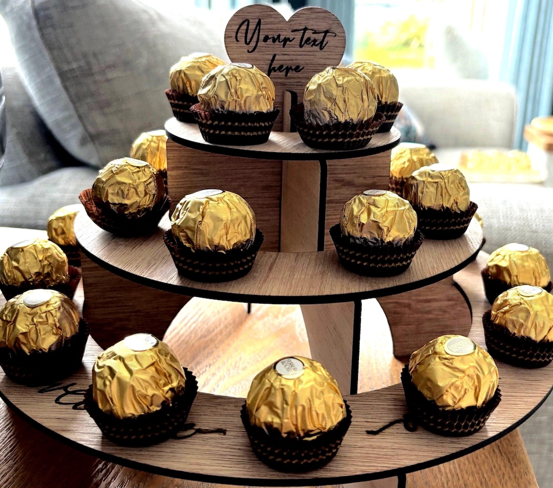 Customisable Wedding Ferrero Rocher Stand Display Centrepiece ...