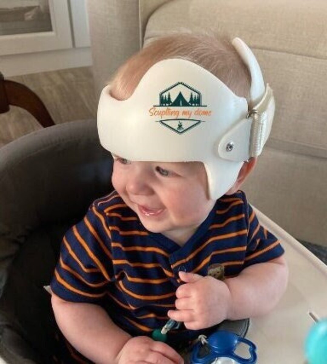 Kids Cranial Helmet Camping Themed Stickers - Etsy