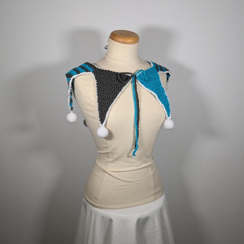 Jester Miku Set - 4 Piece Hatsune Miku Crochet Cosplay - Blue Clown ...