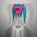 Jester Miku Set - 4 Piece Hatsune Miku Crochet Cosplay - Blue Clown ...