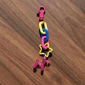 Pride Bag Charms - Colorful LGBTQ Flag Lanyards - Kidcore, Decora Kei ...