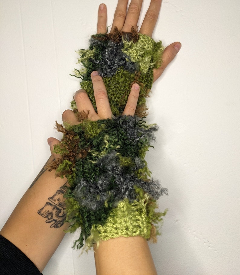 Moss Set Crochet Pattern - Nature Crochet PDF- Therian Fantastical ...