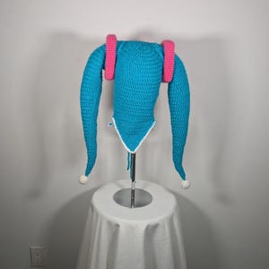Jester Miku Set - 4 Piece Hatsune Miku Crochet Cosplay - Blue Clown ...