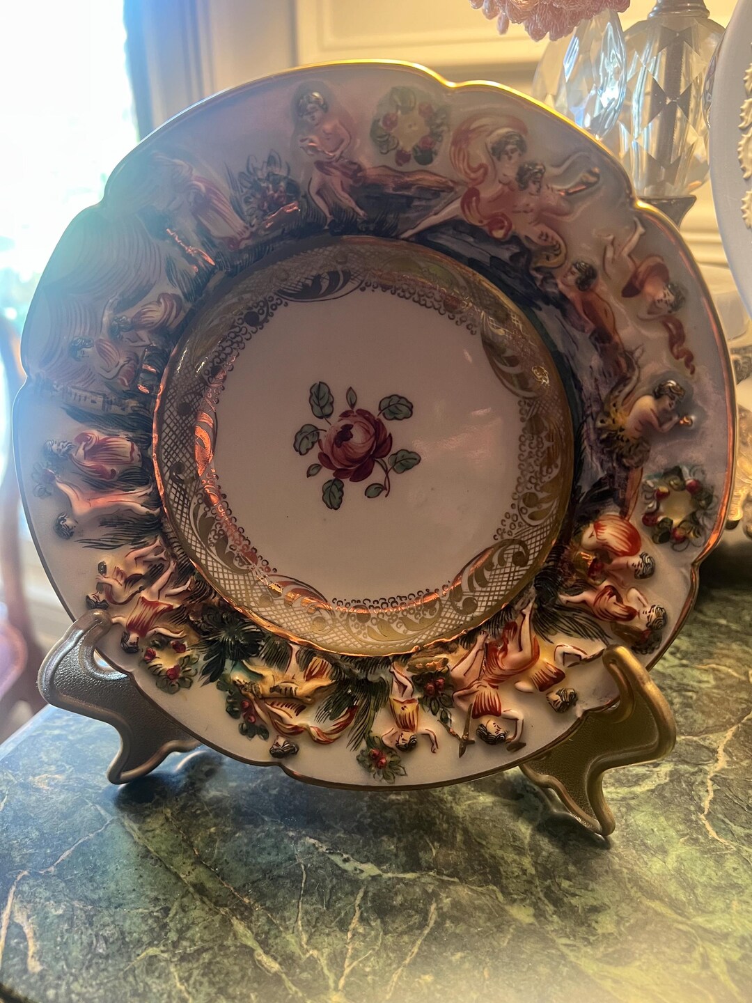 Capodimonte Porcelain Plate Originated in Naples, Italy - Etsy