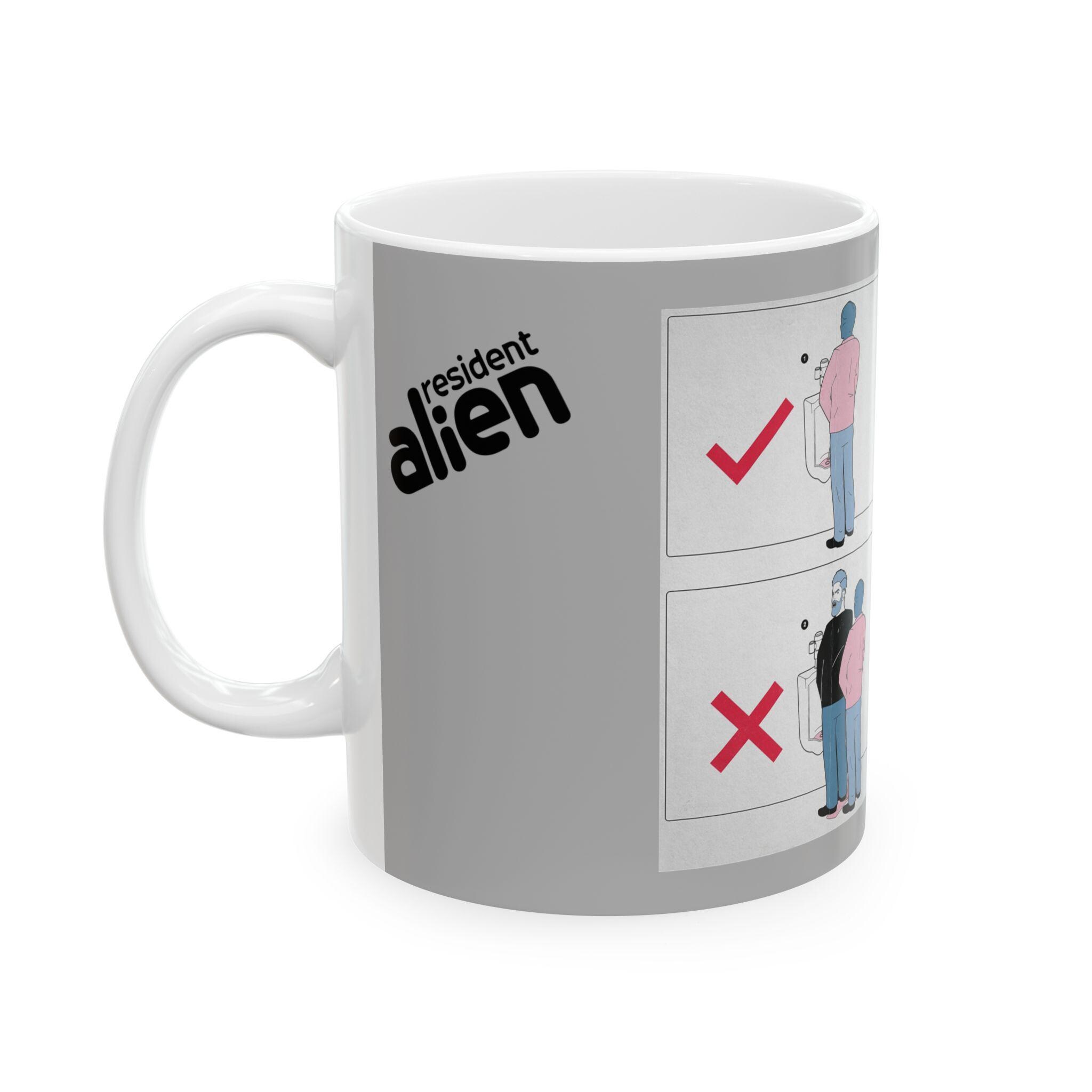 Resident Alien Intro Animation Coffee Mug 11oz, 15oz - Etsy