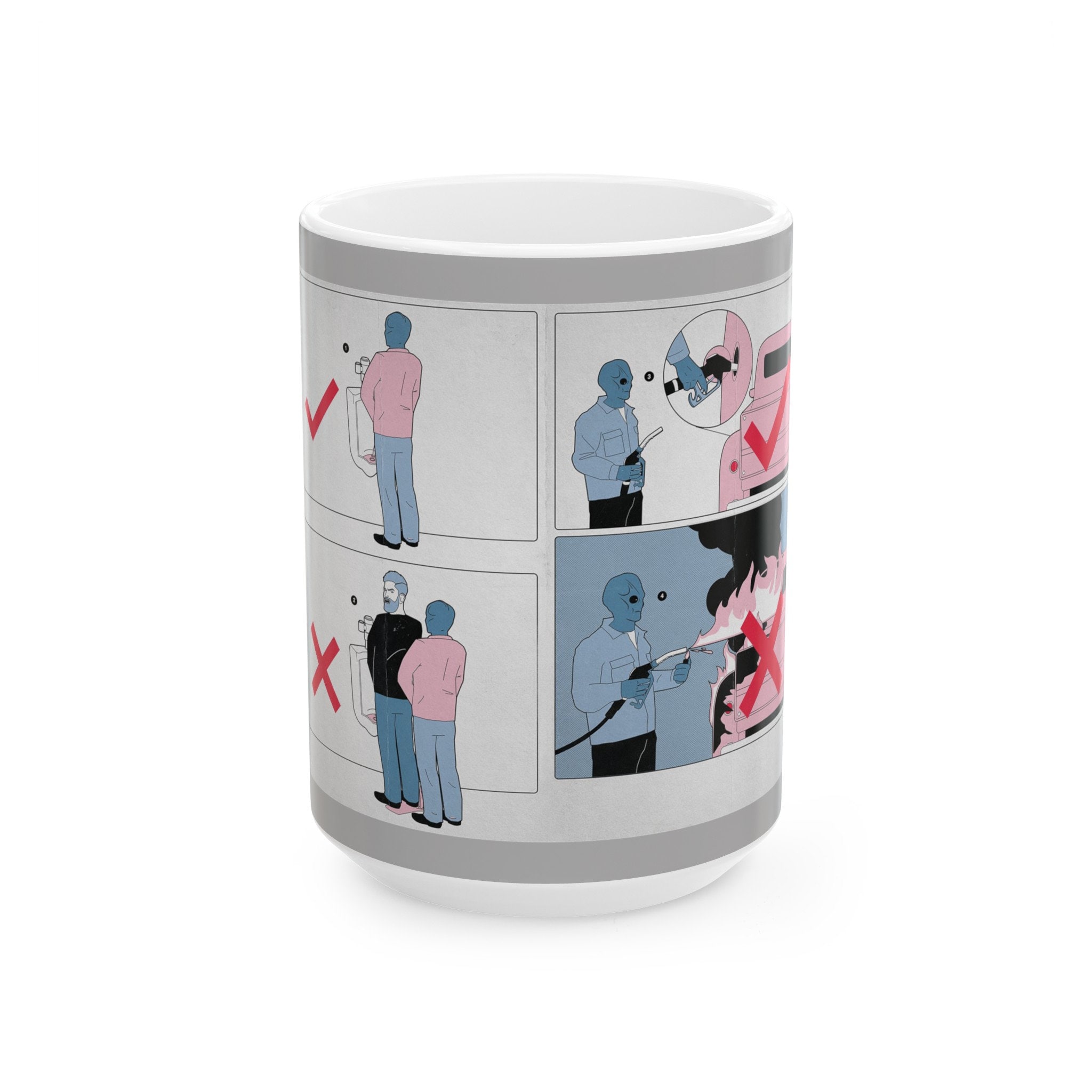 Resident Alien Intro Animation Coffee Mug 11oz, 15oz - Etsy