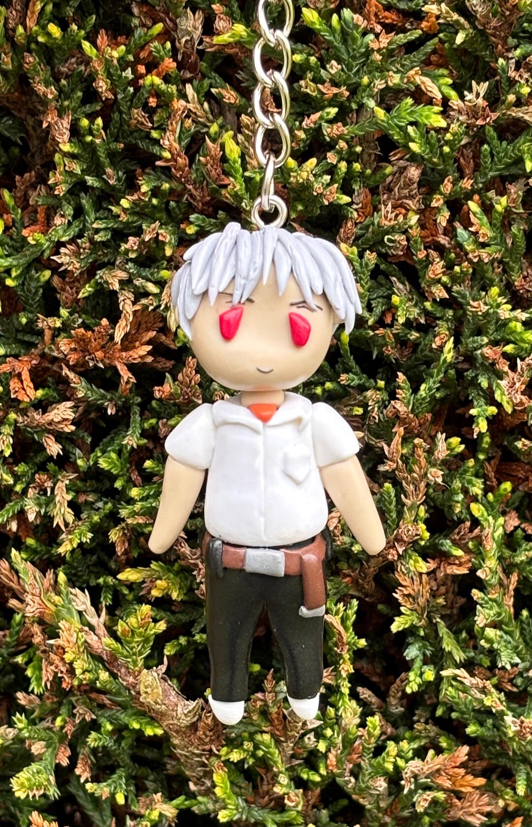 Neon Genesis Evangelion Kaworu Nagisa Chibi Clay Keychain - Etsy