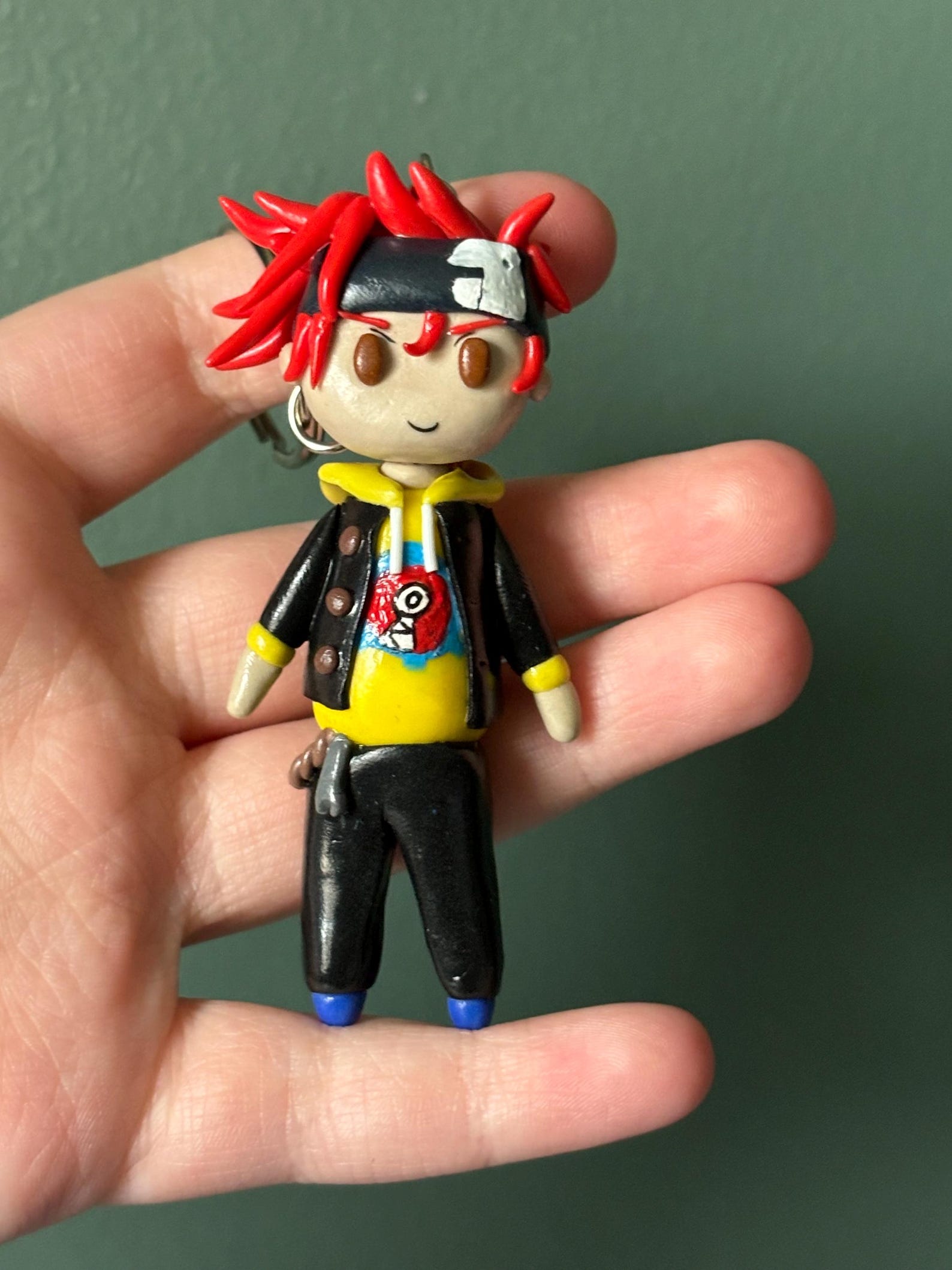 Reki Kyan SK8 the Infinity Clay Keychain - Etsy