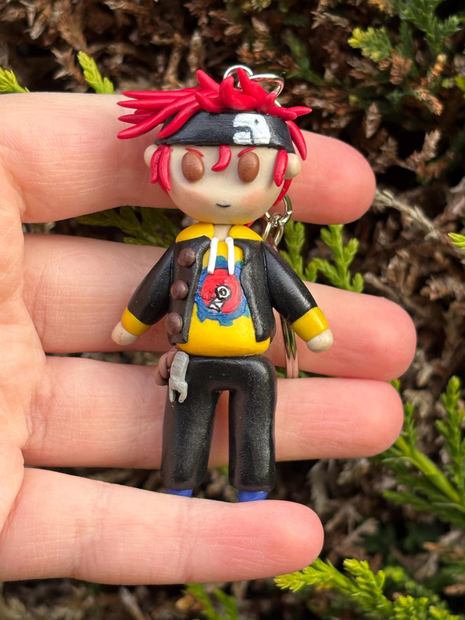 Reki Kyan SK8 the Infinity Clay Keychain - Etsy