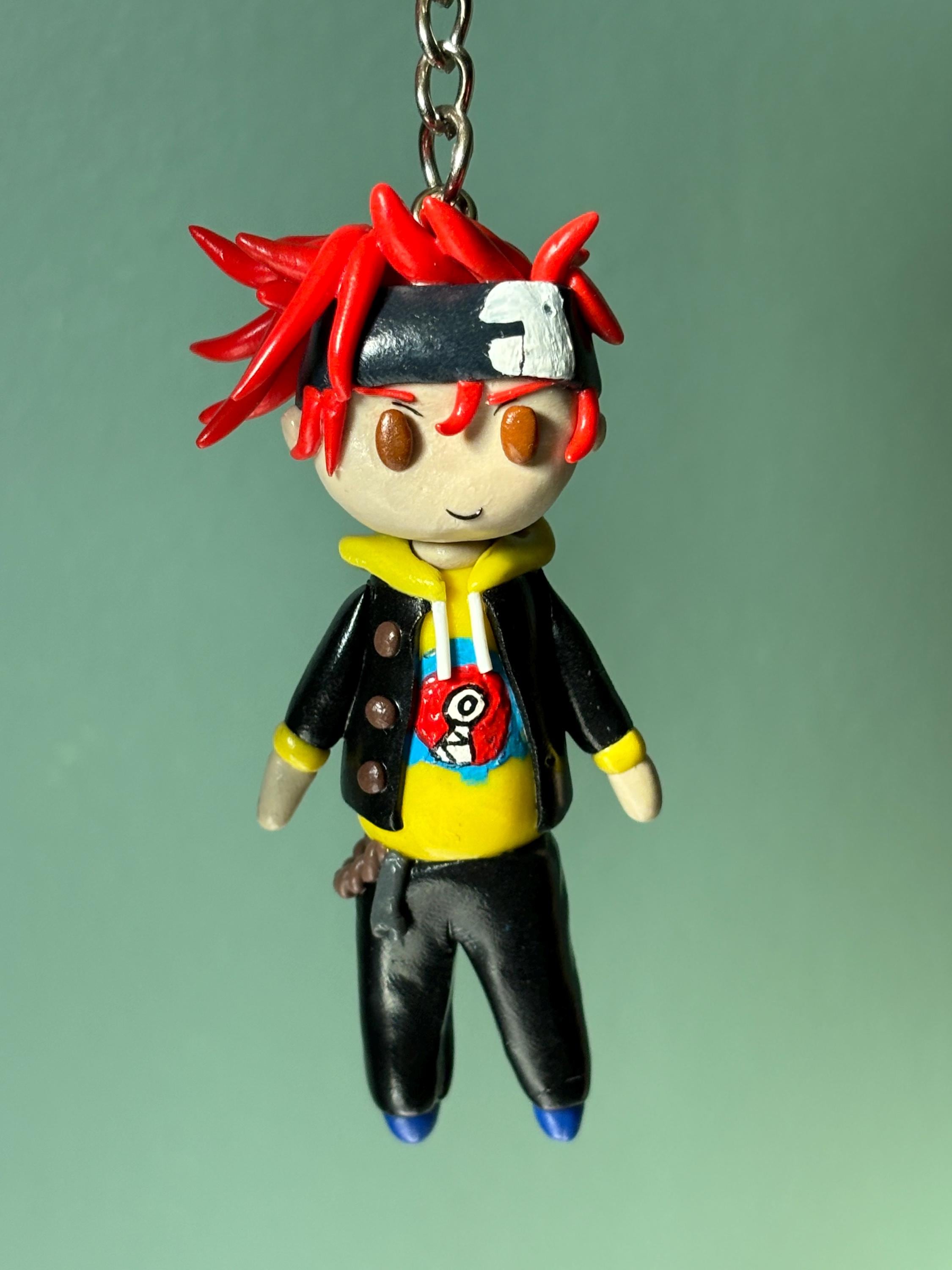 Reki Kyan SK8 the Infinity Clay Keychain - Etsy