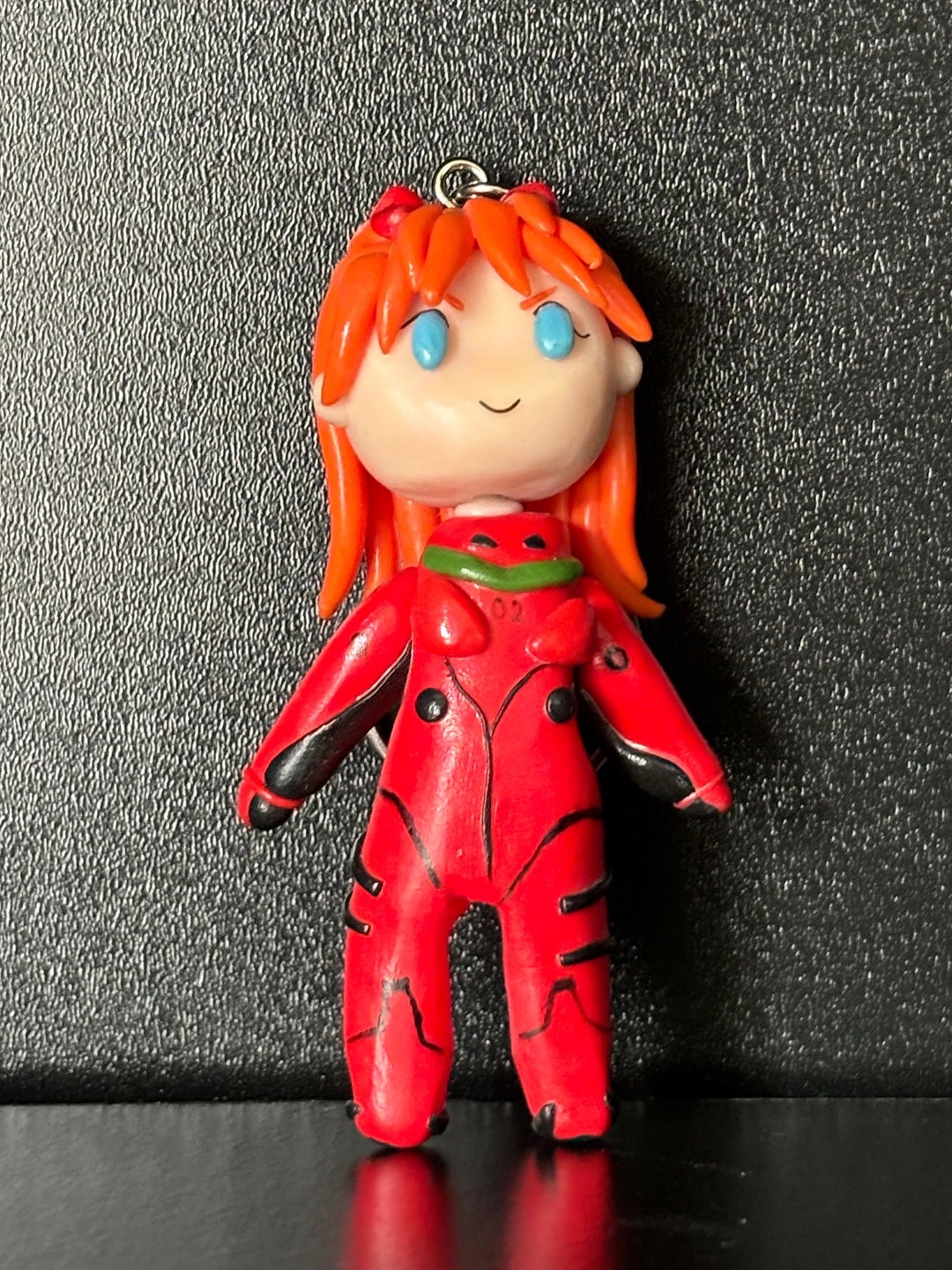 Asuka Langley Neon Genesis Evangelion Keychain - Etsy