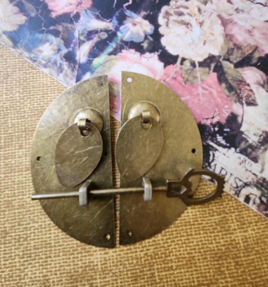 Antiqued Brass Asiana Furniture Hardware - Etsy