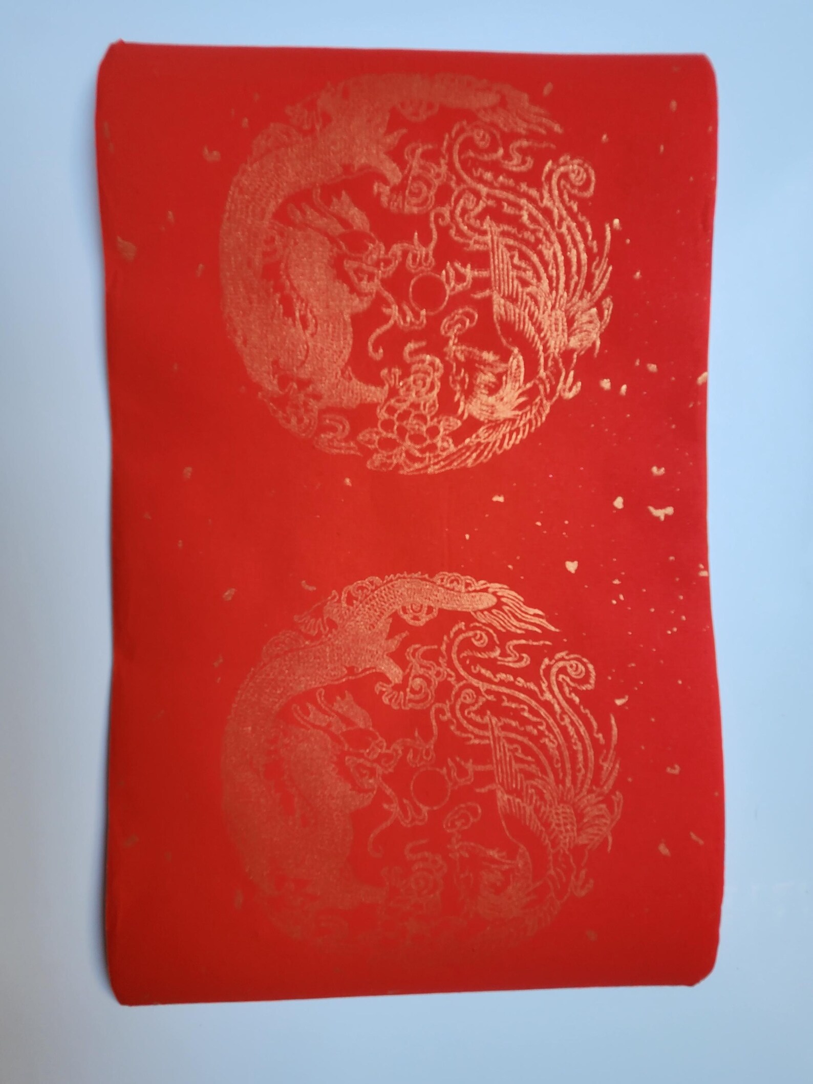 Golden Dragons Chinese Decoupage Paper - Etsy