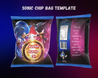 Wicked Birthday Chip Bag Template, Wicked Theme Birthday Chip Bag ...