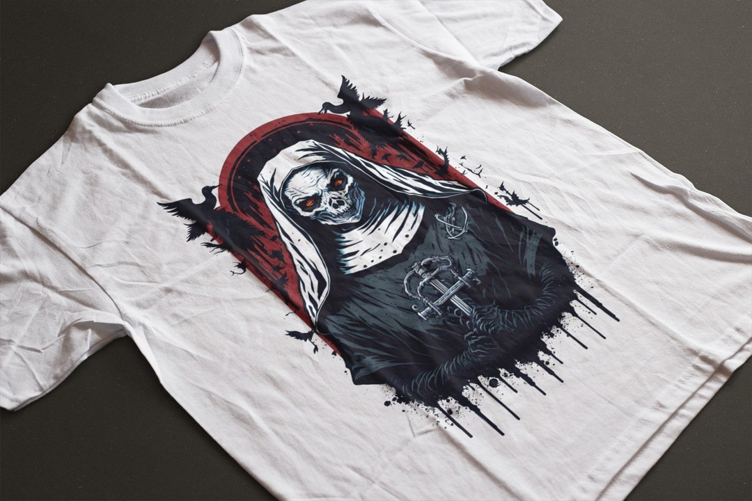 Valak Shirt, | the Demonic Nun T-shirt, | the Nun Fan Gifts, | Horror ...