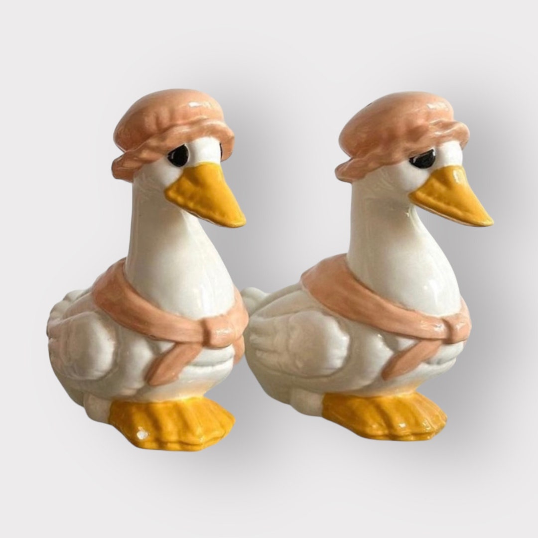 Vintage 1980s Duck Salt & Pepper Shaker’s - Etsy