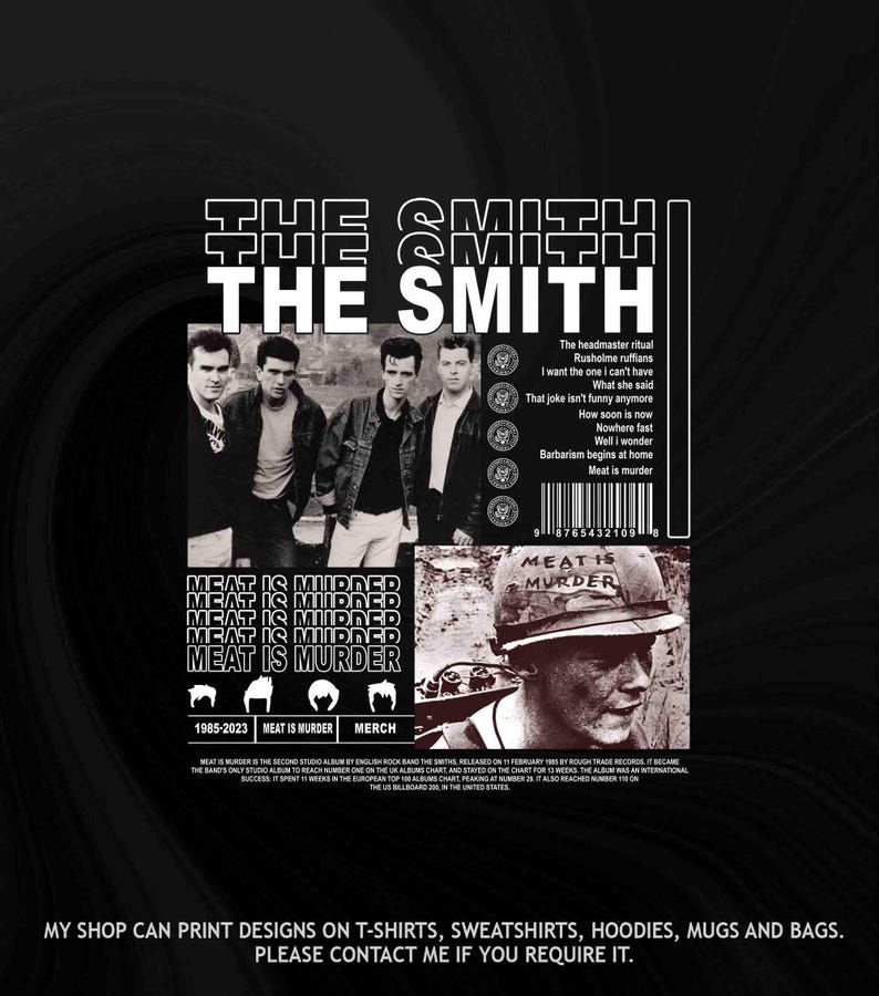 The Smiths the Queen is Dead PNG, the Smiths PNG, the Smiths T-shirt ...