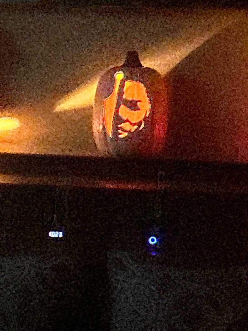 Halloween Carvable Pumpkin - Etsy