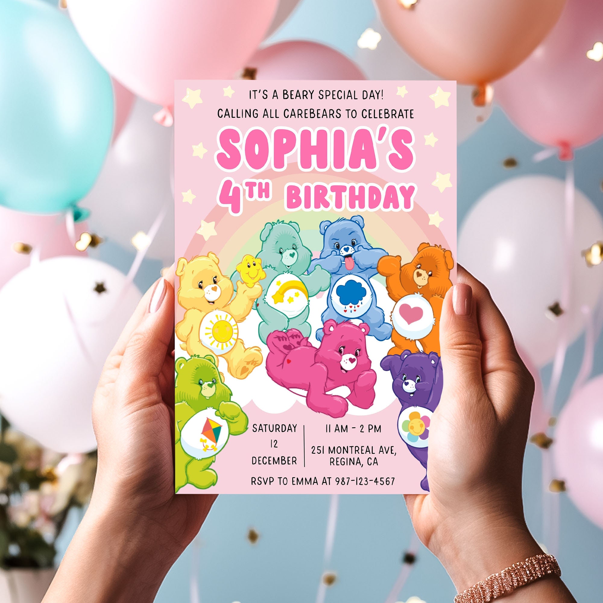 Editable Birthday Party Invitation Birthday Invitation Instant Download ...