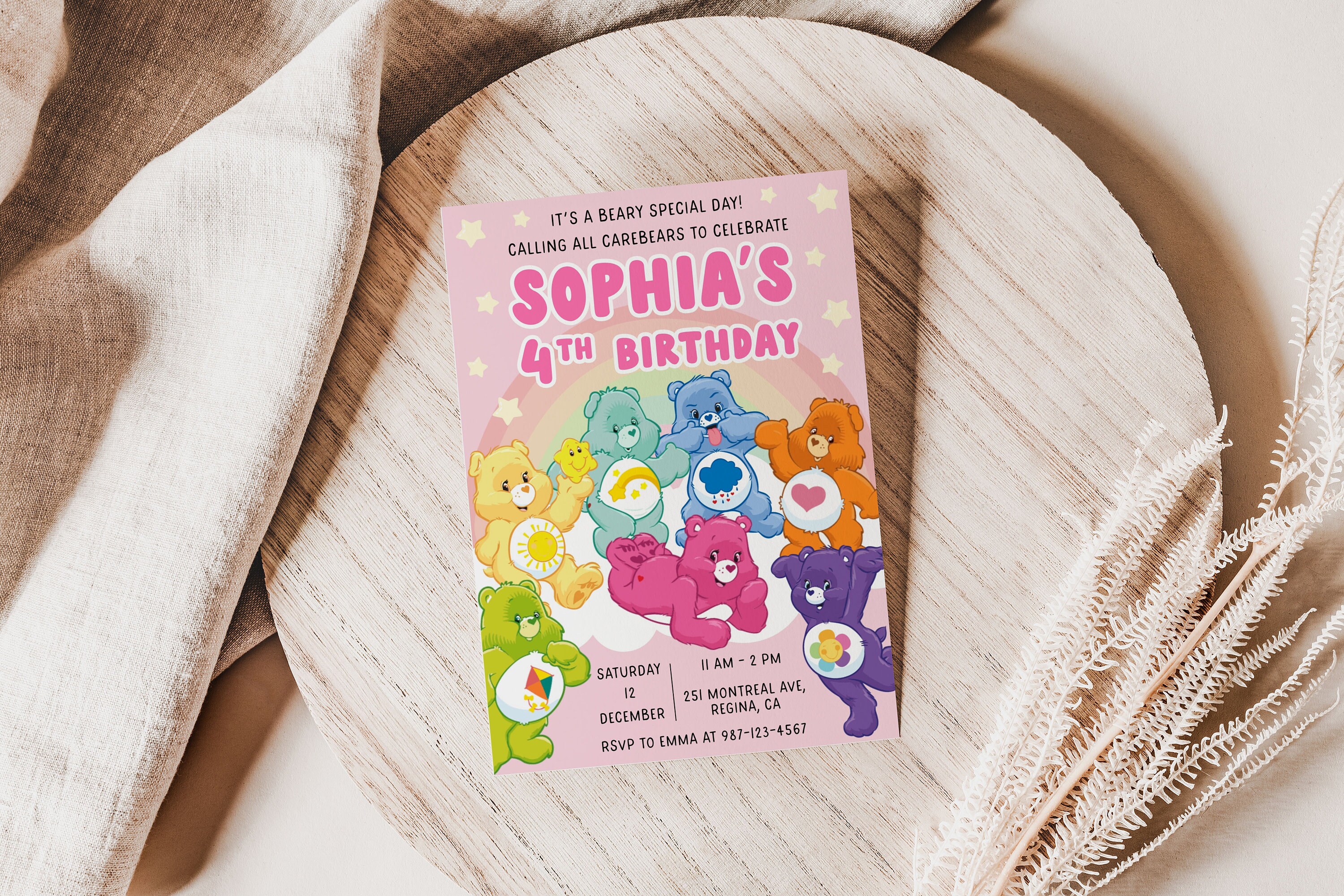 Editable Birthday Party Invitation Birthday Invitation Instant Download ...