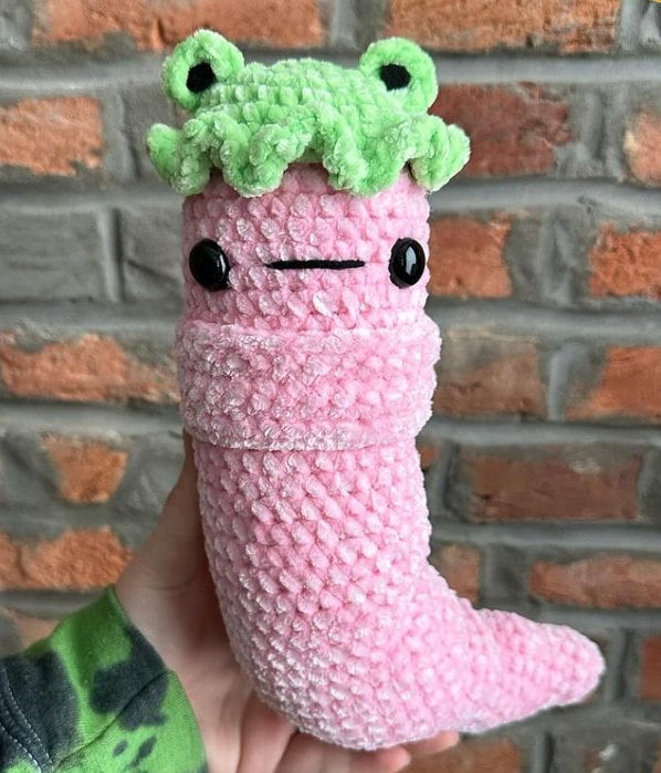 Worm Friend Amigurumi Pattern - Etsy