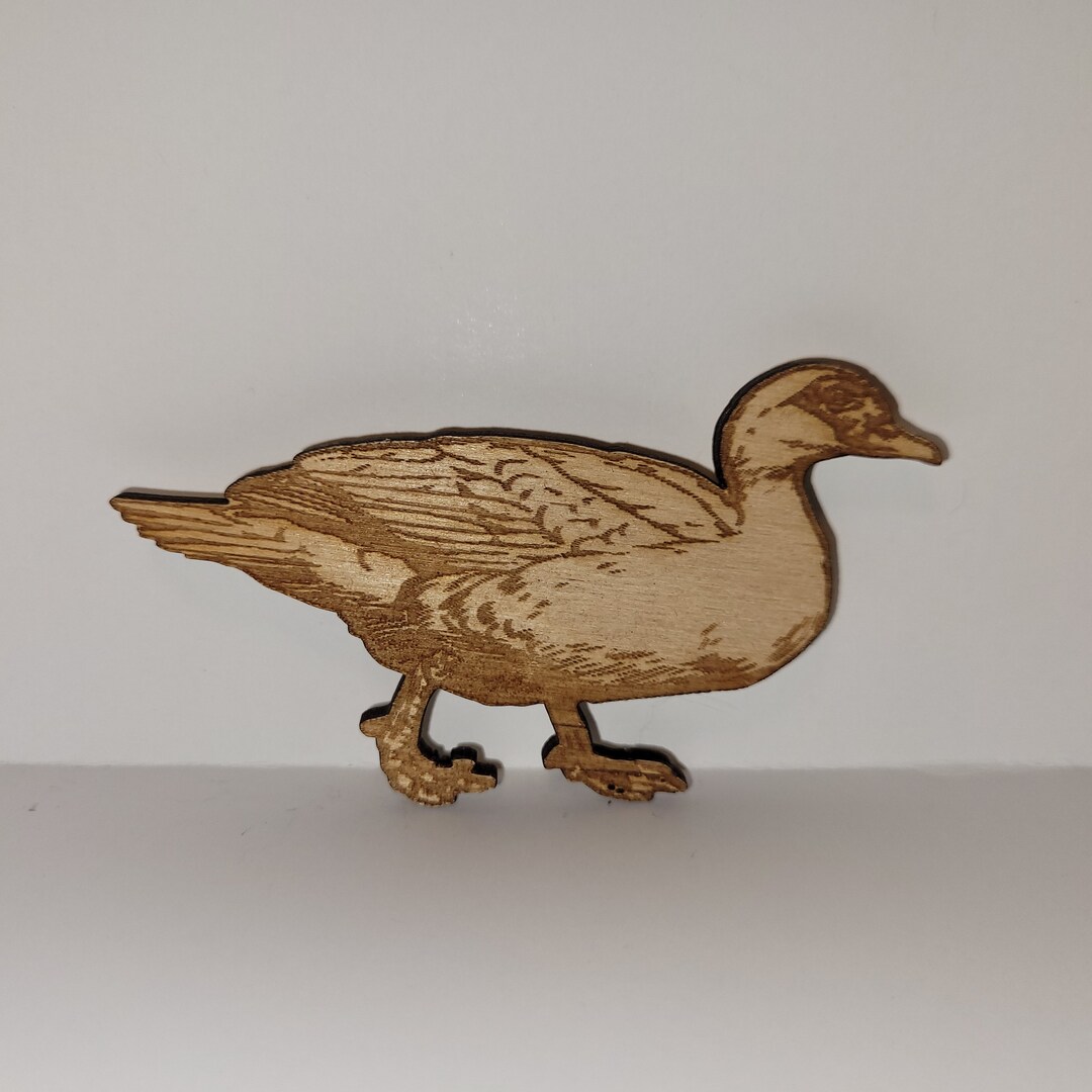 Duck Magnet| Wooden Magnet| Bird Watcher Gift| Duck Lover Gifts| Duck ...