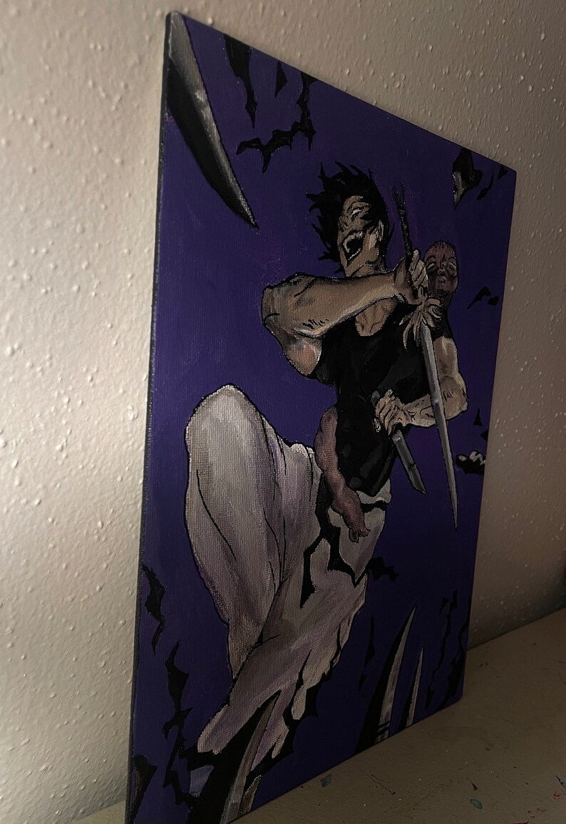 Toji Jujutsu Kaisen Painting - Etsy