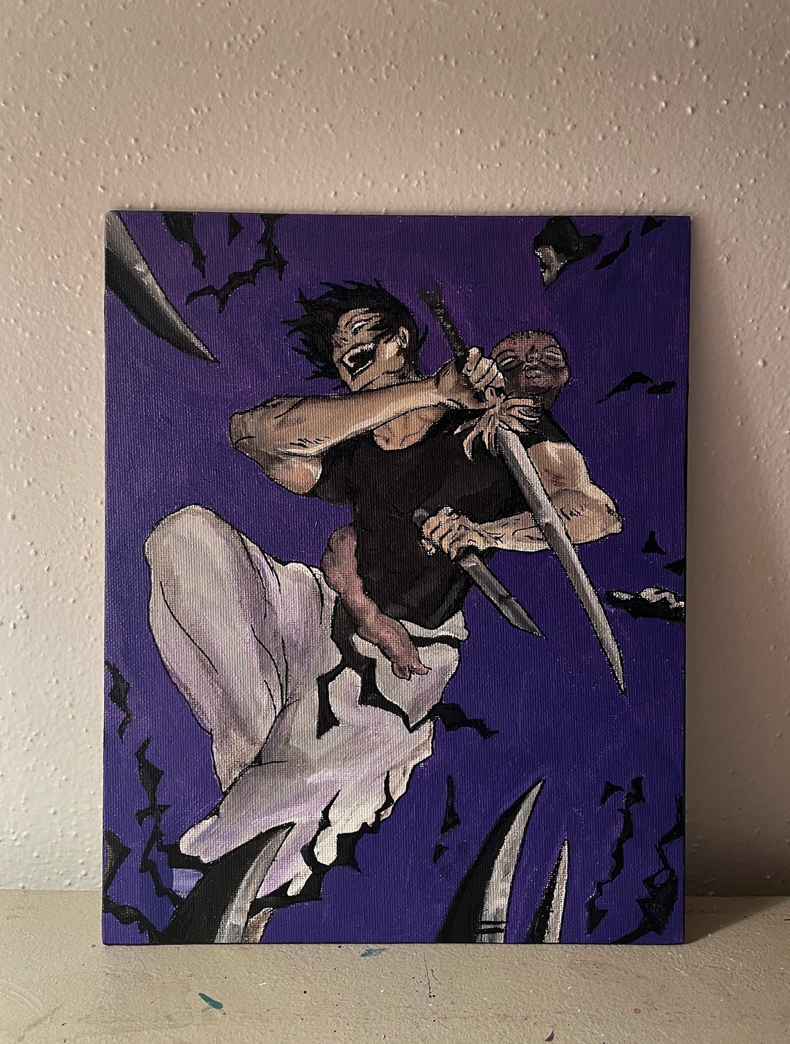 Toji Jujutsu Kaisen Painting - Etsy