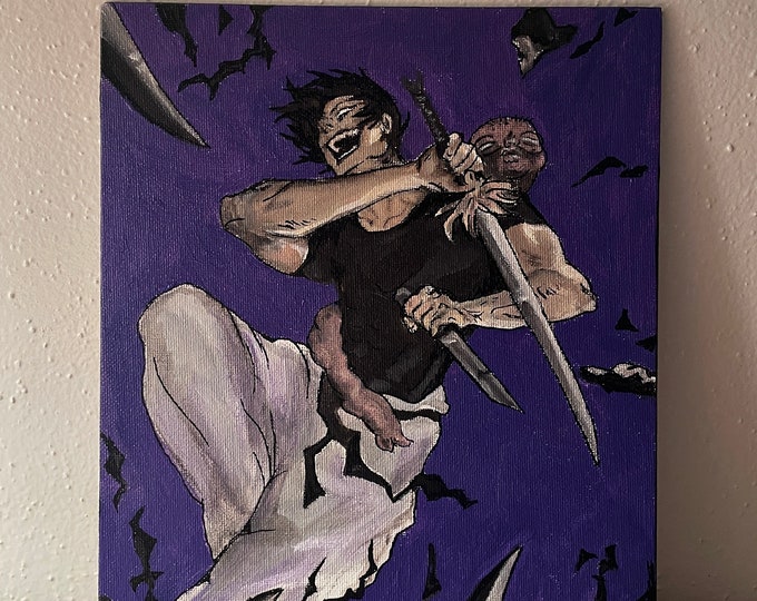 Toji Jujutsu Kaisen Painting - Etsy