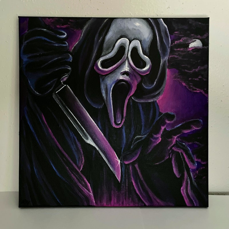 Ghostface Painting - Etsy