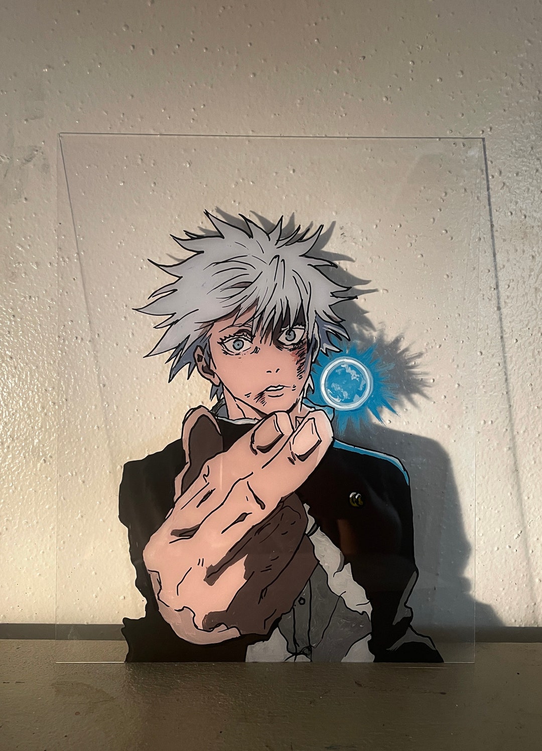 Gojo Glass Painting - Etsy