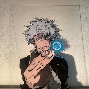 Gojo Glass Painting - Etsy