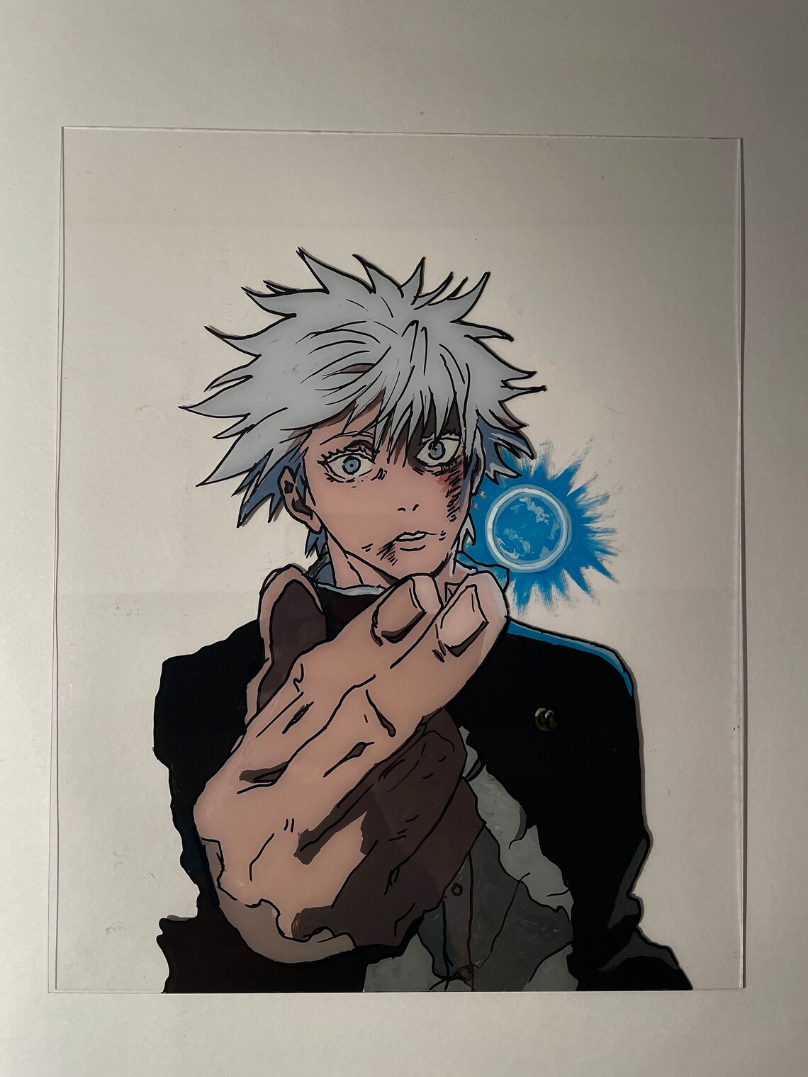 Gojo Glass Painting - Etsy