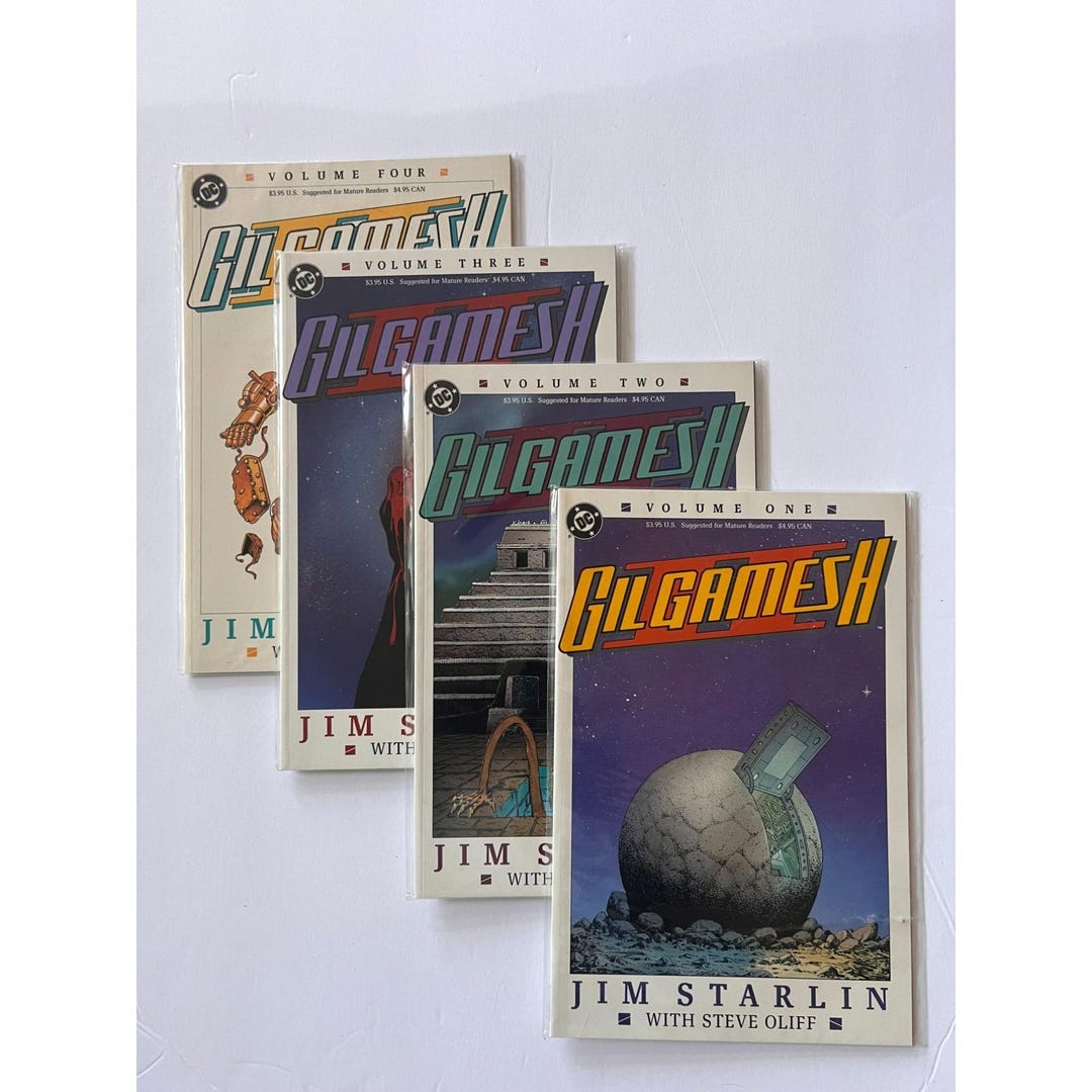 COMIC GIFT! Gilgamesh II Comic Book Collection Issues #1-4 by Jim ...