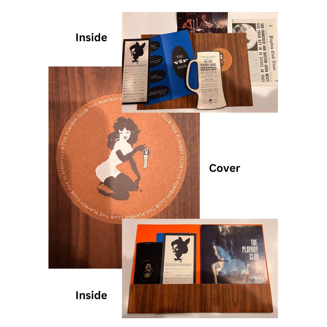Vintage 1961 Playboy Club Membership Package W/brochure, Drink Menu, Newsletter+ - Etsy