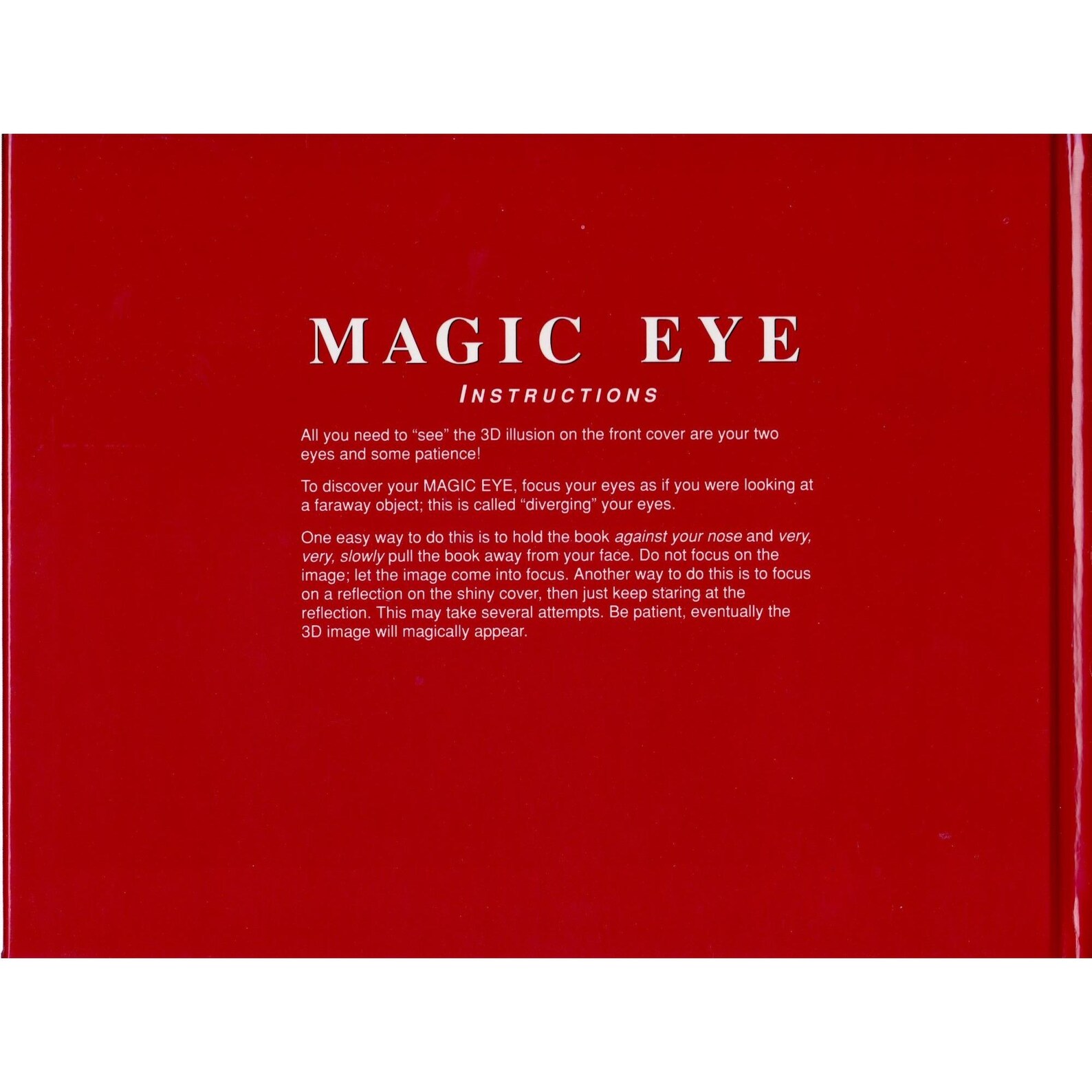 Magic Eye: A New Way of Looking at the World (hardcover, 1994 – 10th ...