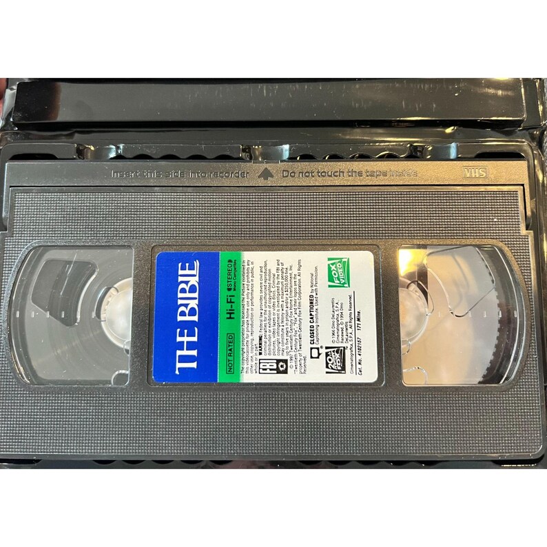 The Bible VHS Movie 1966 "in the Beginning" Drama Classic by Twentieth ...