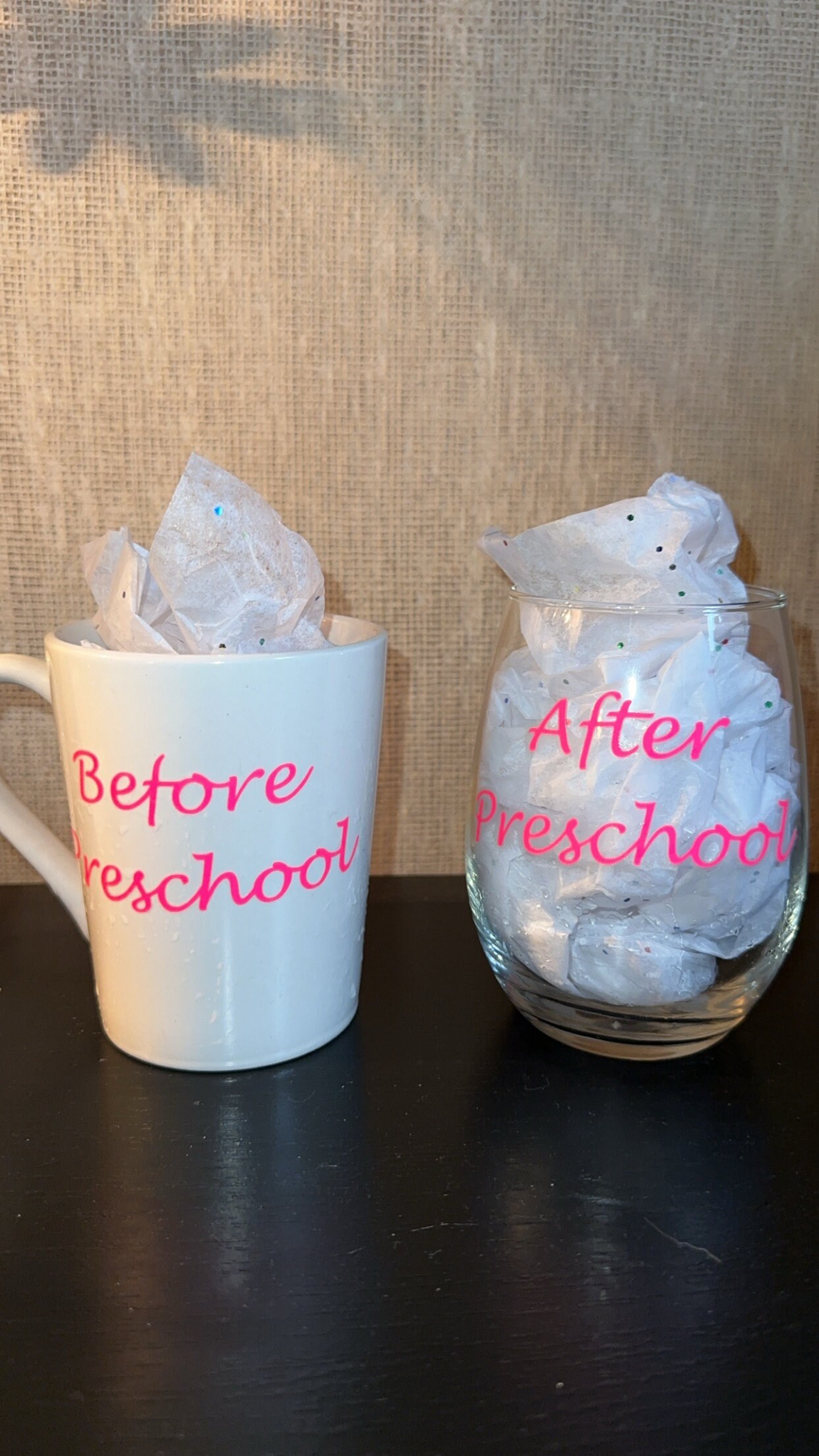 Before/after School Cups - Etsy