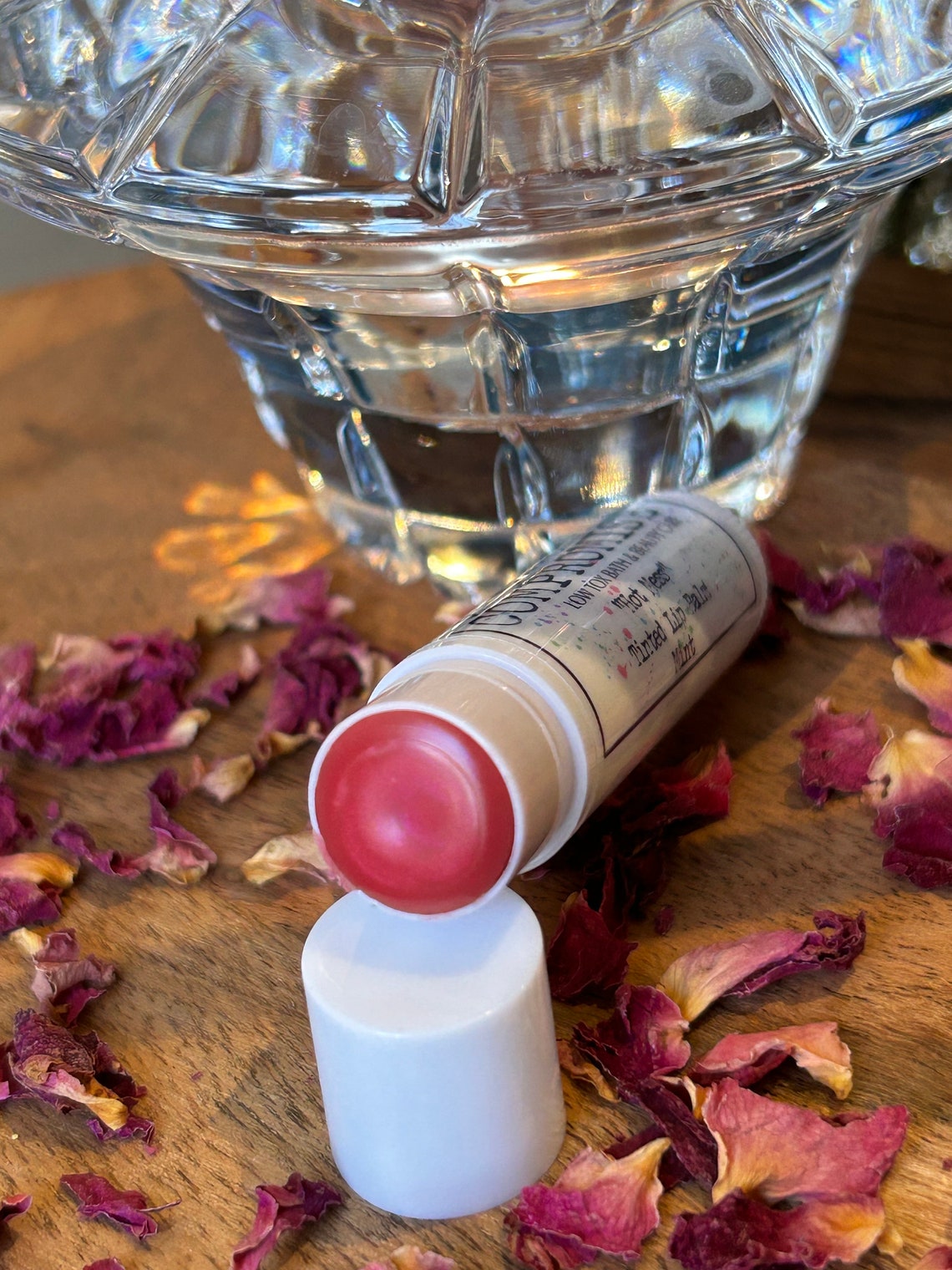 All Natural Organic Tinted Lip Balm hot Mess Available in Mint, Natural ...