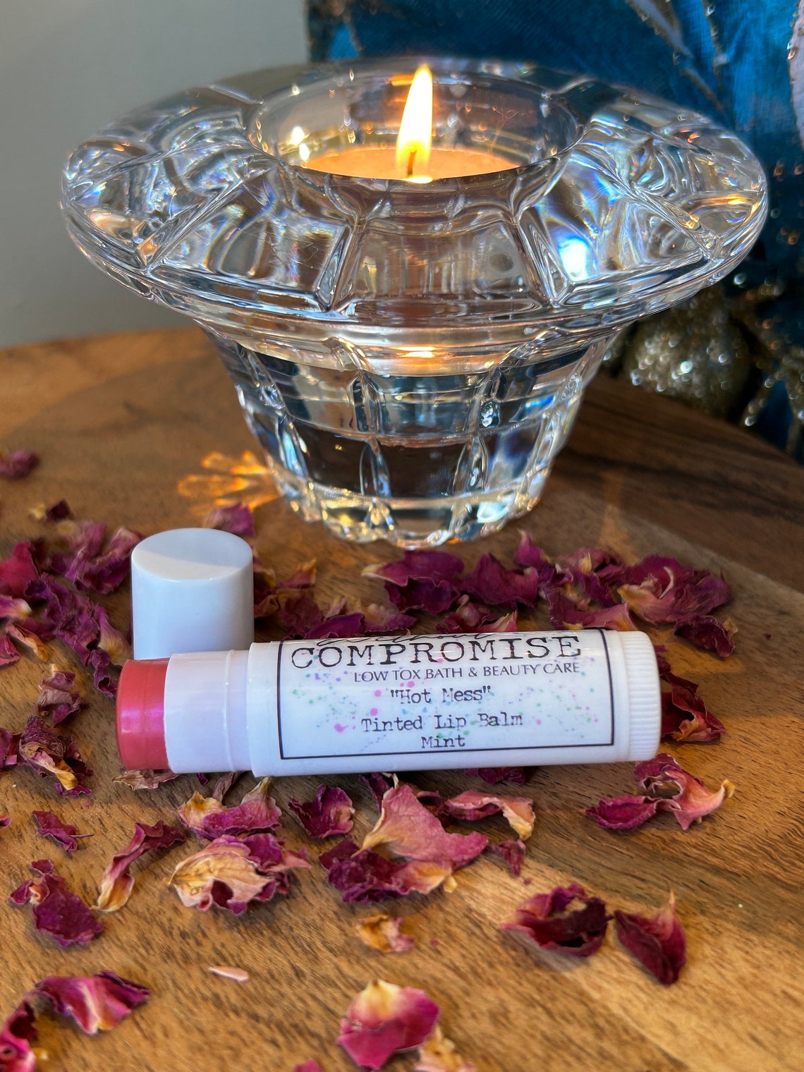 All Natural Organic Tinted Lip Balm hot Mess Available in Mint, Natural ...