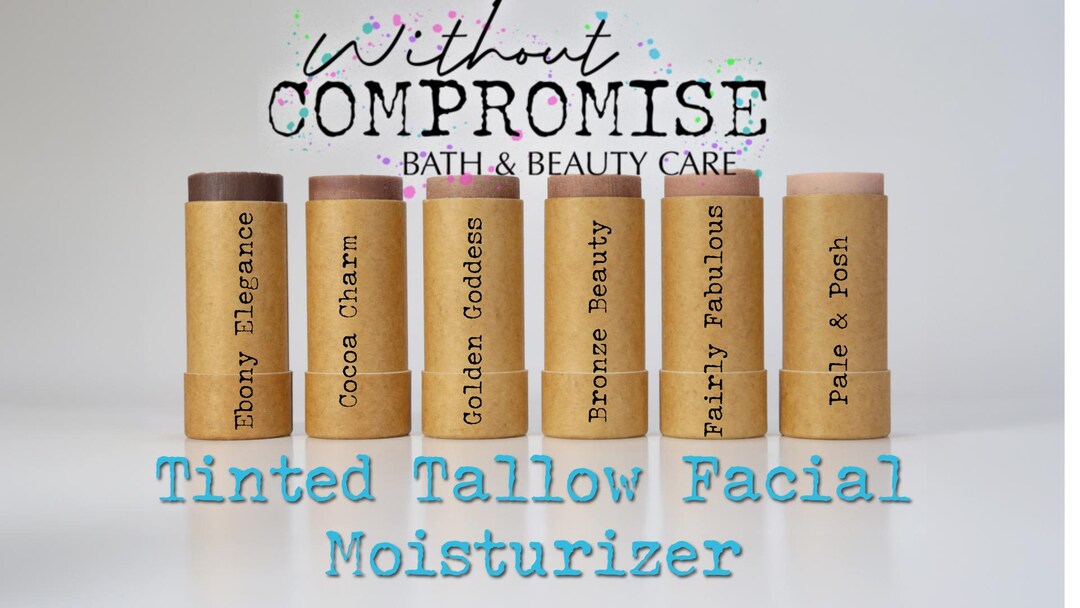 Just Glow With It | Tallow Facial Moisturizer With Kaolin Clay & Emu ...