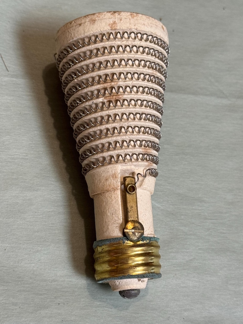 Vintage Snapit Cone Type Heater Element — 110-120V, 600-660W, Ceramic ...