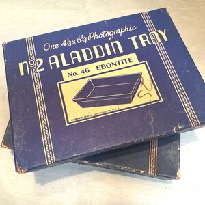 Vintage Burke & James Aladdin No. 2 Photographic Tray No. 46 Ebontite ...