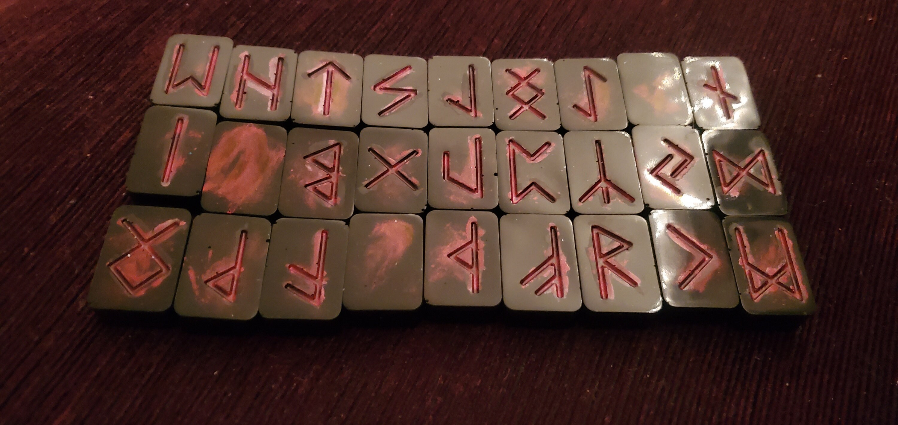 Custom Futhark Rune Set - Etsy