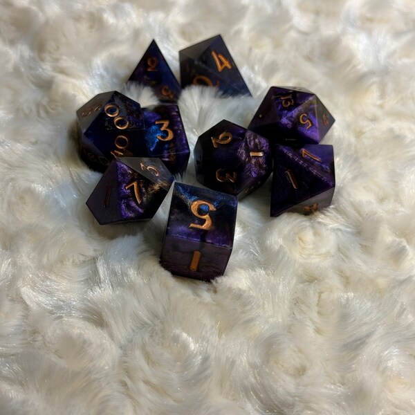 Solid Silver Dice - Etsy