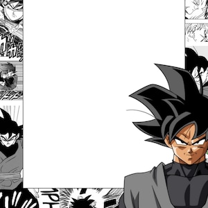 Goku Black Custom Frames - Etsy
