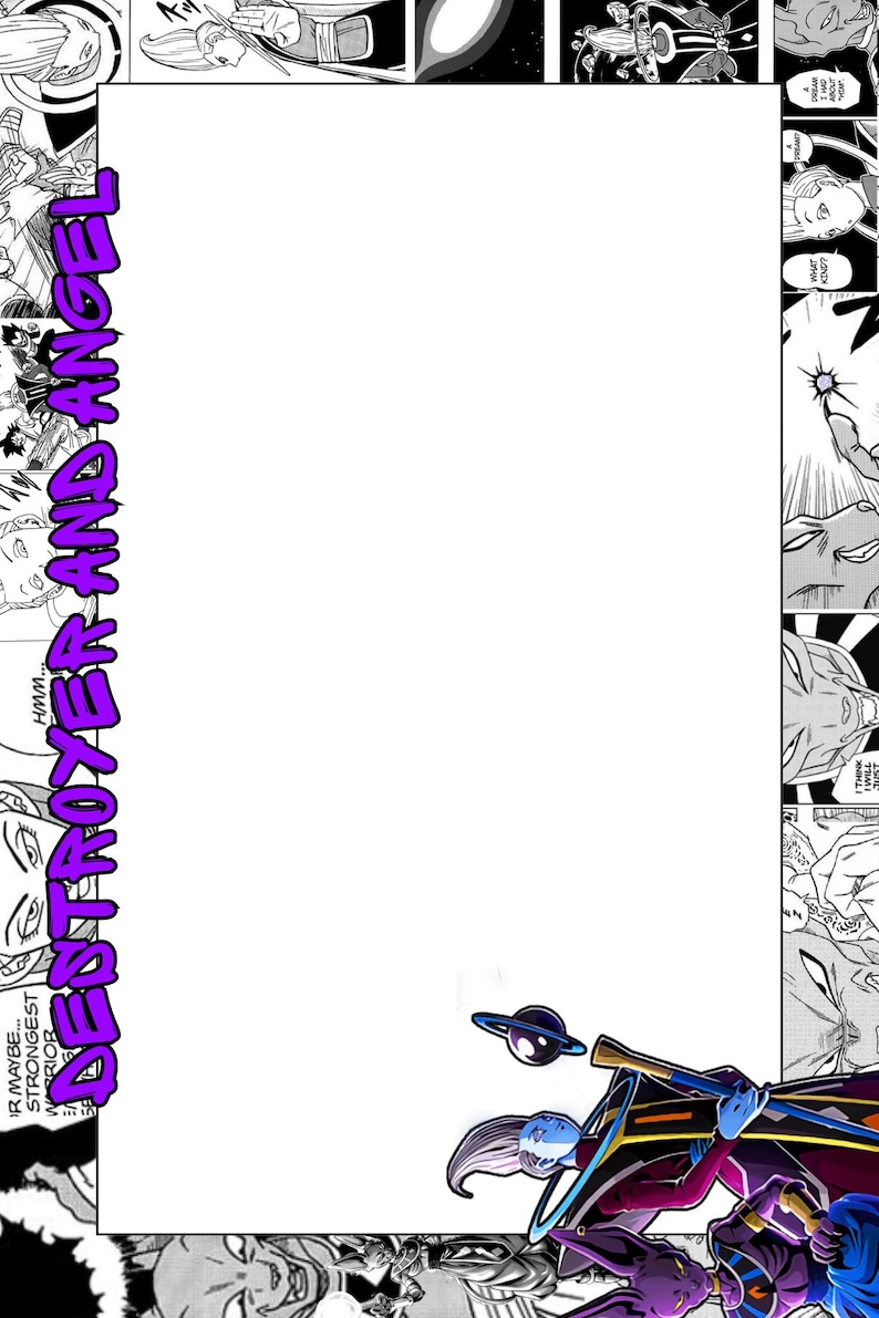 Beerus Custom Frames - Etsy