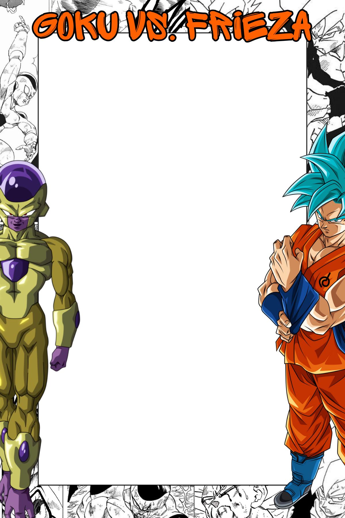 Goku Vs. Frieza Custom Frames - Etsy