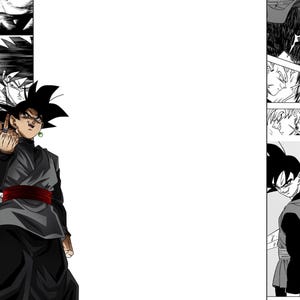 Goku Black Custom Frames - Etsy