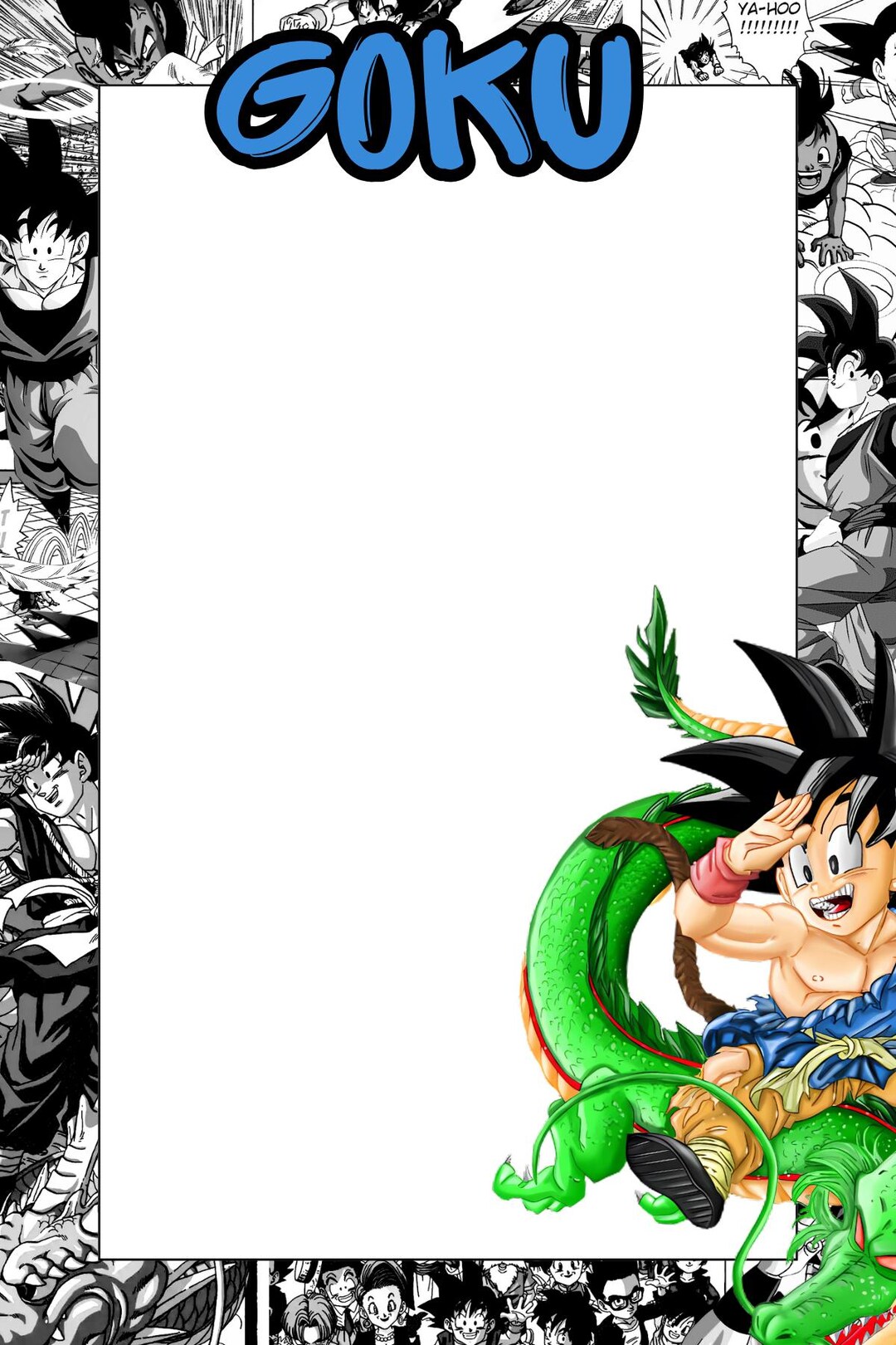 Goku (farewell) Custom Frames - Etsy